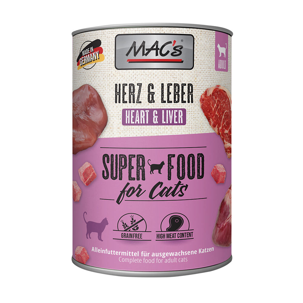 MAC´s CAT Herz & Leber | Nassfutter | Katzenfutter | Katze | Sortiment ...