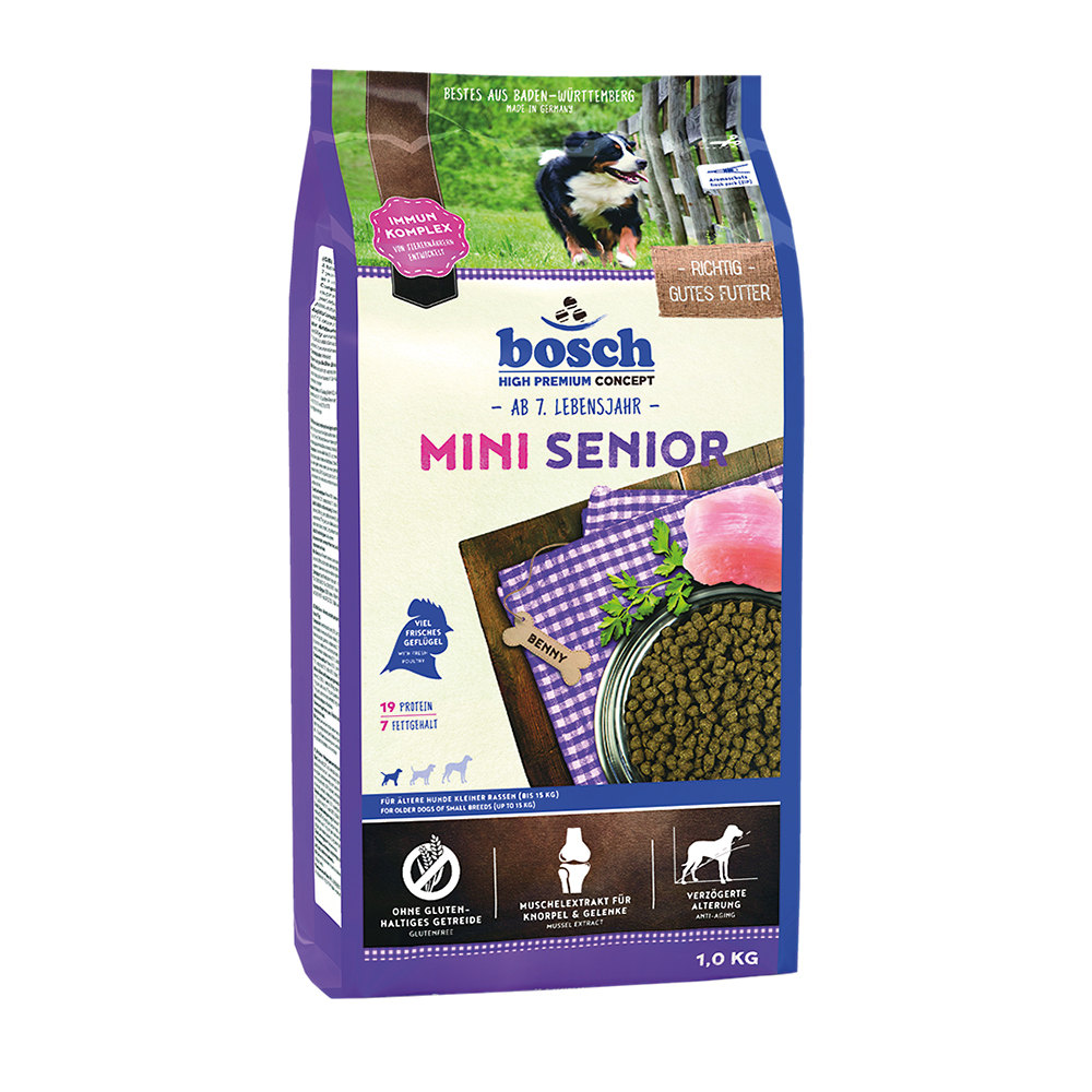Bosch Mini Senior | Trockenfutter | Hundefutter | Hund | Sortiment ...
