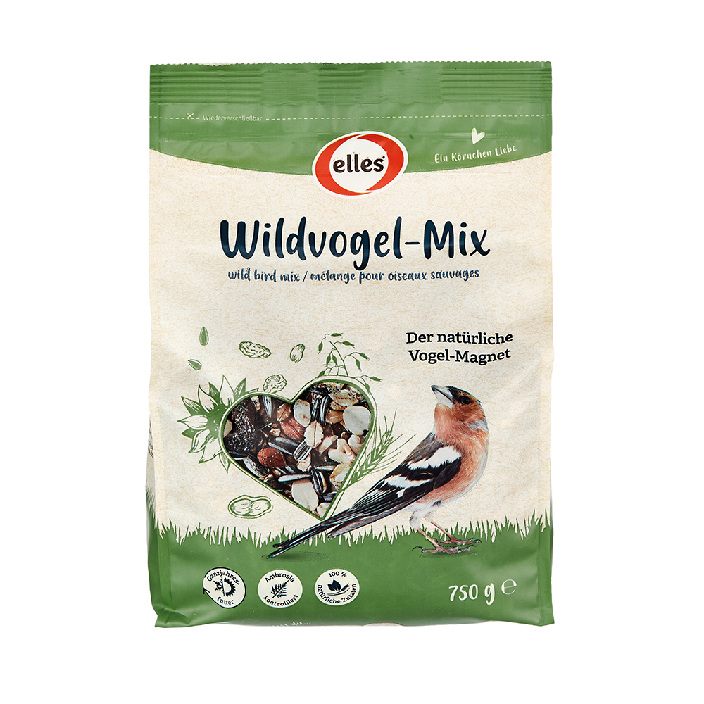 elles Wildvogel-Mix 750g | Wildvogelfutter | Vogel | Sortiment | Stroetmann Tiernahrung