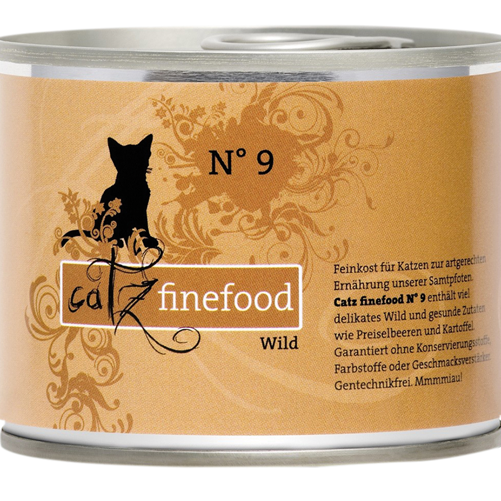 Catz Finefood No. 9 Wild | Nassfutter | Katzenfutter | Katze ...